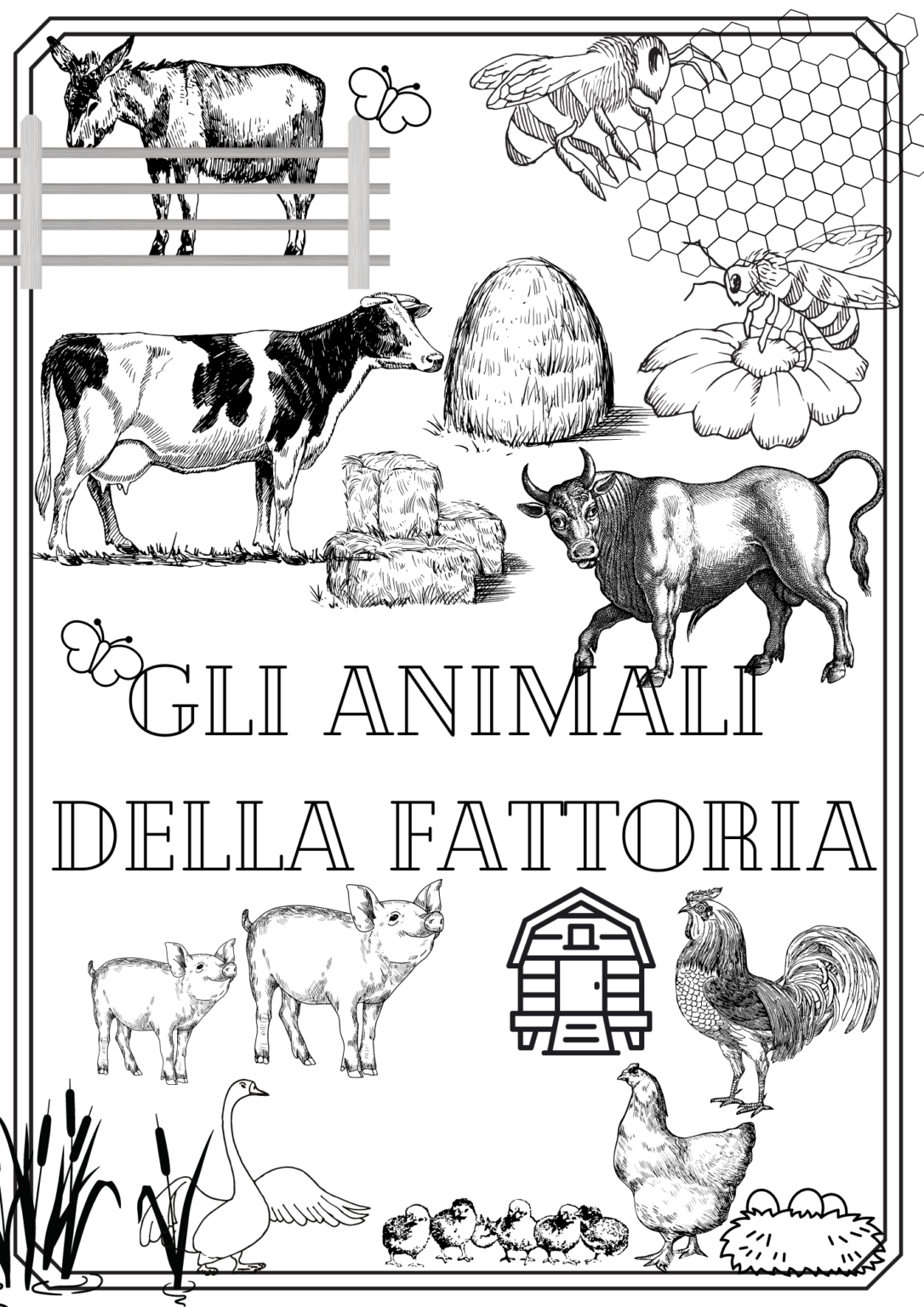 Classe Seconda - Gli animali della fattoria - Maestra Ida